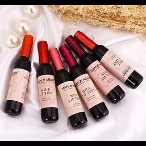 Lipgloss | Other | Red Wine Bottle Shape Lip Tint Gloss Sexy Lip ...